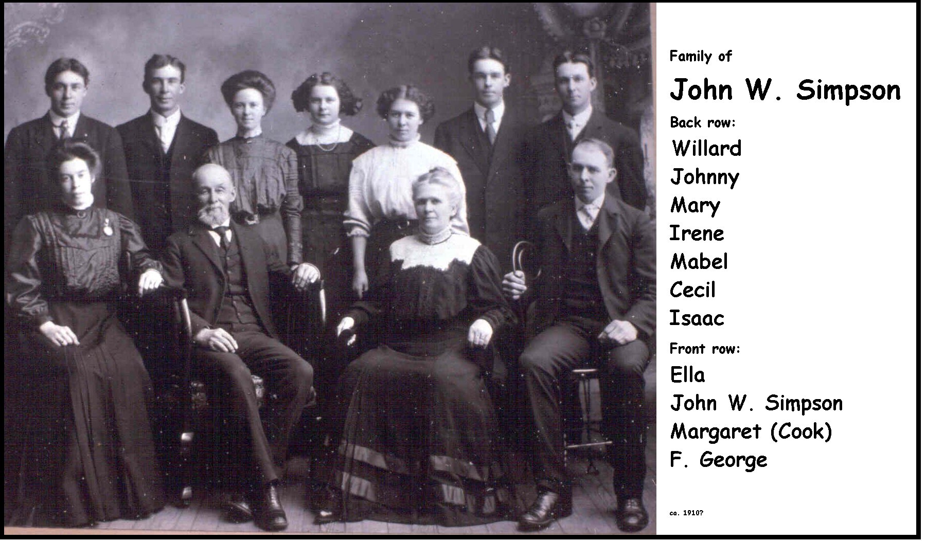 John W Simpson Diaries - Large Pictures